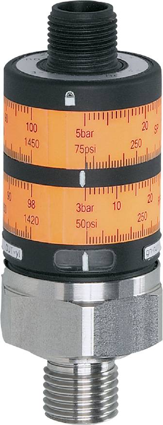 Ifm Electronic PK7522 presostat (prekidač pritiska) 0 psi do 1450 psi