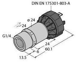 Turck PT2.5V-1001-I2-DA91 prenosnik pritiska