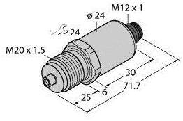 Turck PT160R-2020-I2-H1143 prenosnik pritiska