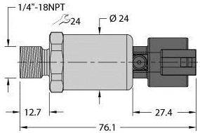 Turck PT5000PSIG-2103-I2-DT043P prenosnik pritiska