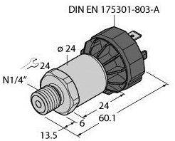 Turck PT9V-1003-IX-DA91 prenosnik pritiska