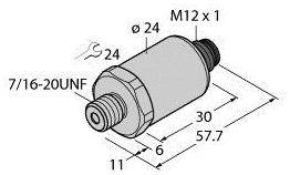 Turck PT40R-2005-I2-H1143 prenosnik pritiska