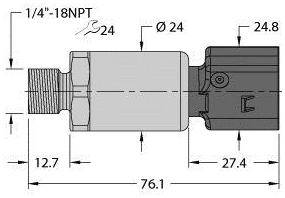 Turck PT600R-2103-I2-KO28A2 prenosnik pritiska
