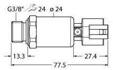 Turck PT600R-2149-I2-DT043P prenosnik pritiska