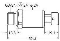 Turck PT600R-2149-I2-MP11 prenosnik pritiska