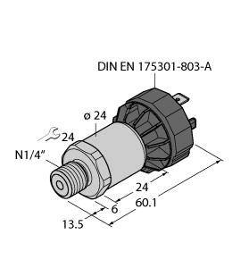 Turck PT750PSIG-1003-I2-DA91/X prenosnik pritiska
