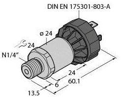 Turck PT15PSIVG-1003-U1-DA91/X prenosnik pritiska