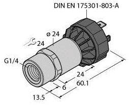 Turck PT25R-1001-U1-DA91/X prenosnik pritiska