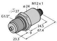 Turck PT25R-1008-I2-H1141/X prenosnik pritiska