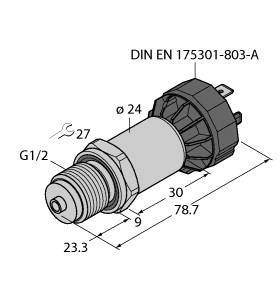Turck PT160R-2008-U1-DA91 prenosnik pritiska
