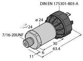 Turck PT2000PSIG-2005-U1-DA91 prenosnik pritiska