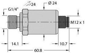 Turck PT250R-2104-U3-H1143 prenosnik pritiska