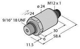 Turck PT40R-2021-I2-H1144 prenosnik pritiska