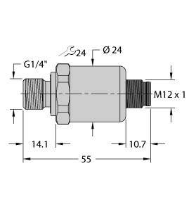 Turck PT1VR-1004-U1-H1141 prenosnik pritiska