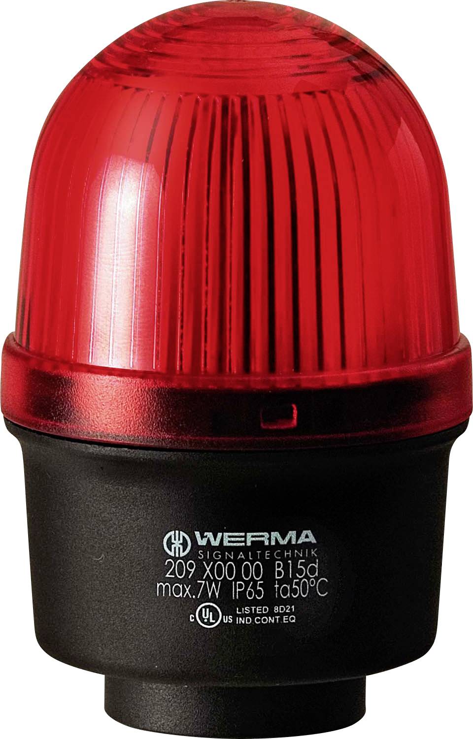Werma Signaltechnik 219.100.00 upozoravajuća signalna lampa crvena