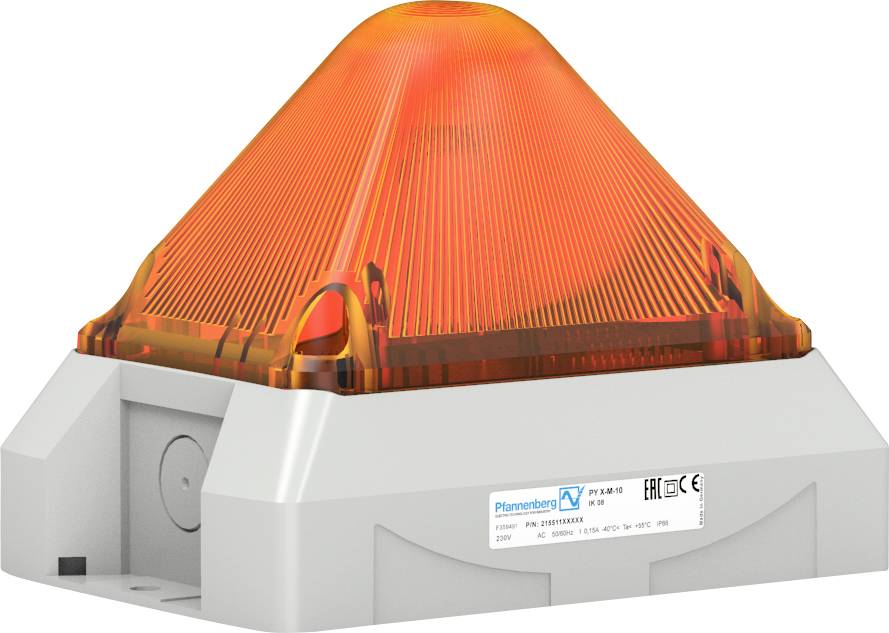 Pfannenberg PY X-M-05 10-57V DC AM RAL7035 treperava lampica