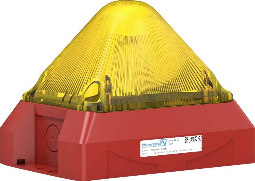 Pfannenberg PY X-M-05 10-57V DC YE RAL3000 treperava lampica