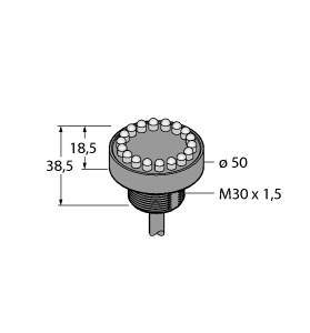 Turck K50LDGRYP rotaciona signalna lampa