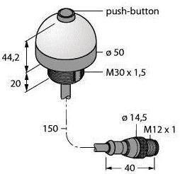 Turck K50LMXXPPB2QP rotaciona signalna lampa
