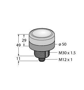 Turck K50BCLWRXPQ rotaciona signalna lampa