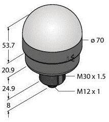 Turck K70LGRPQ rotaciona signalna lampa