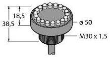 Turck K50LDGRYN rotaciona signalna lampa