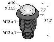 Turck S18LGXBPQ rotaciona signalna lampa