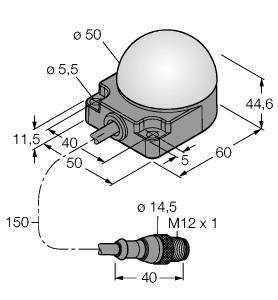 Turck K50FLGRY6NQP rotaciona signalna lampa