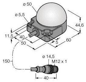 Turck K50FLGRY6PQPMA rotaciona signalna lampa