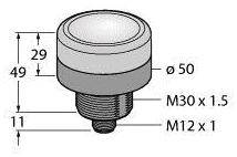 Turck K50BCLYA120Q rotaciona signalna lampa
