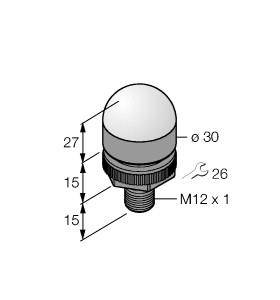 Turck K30LYBWPQ rotaciona signalna lampa