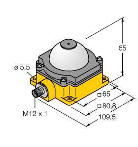 Turck K80LGRAL1YPQ rotaciona signalna lampa
