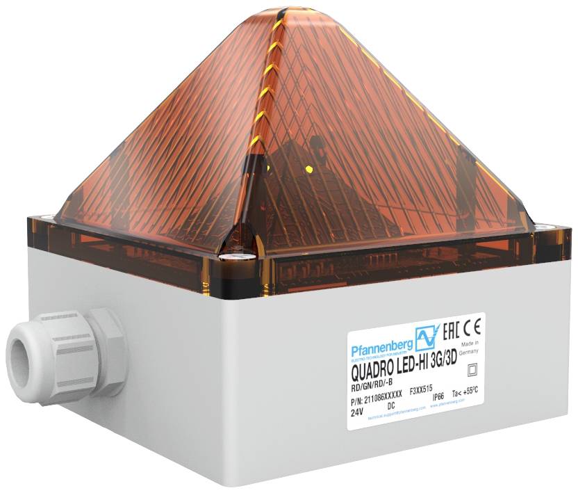 Pfannenberg QUADRO LED-HI-3G/3D HV AM treperava lampica