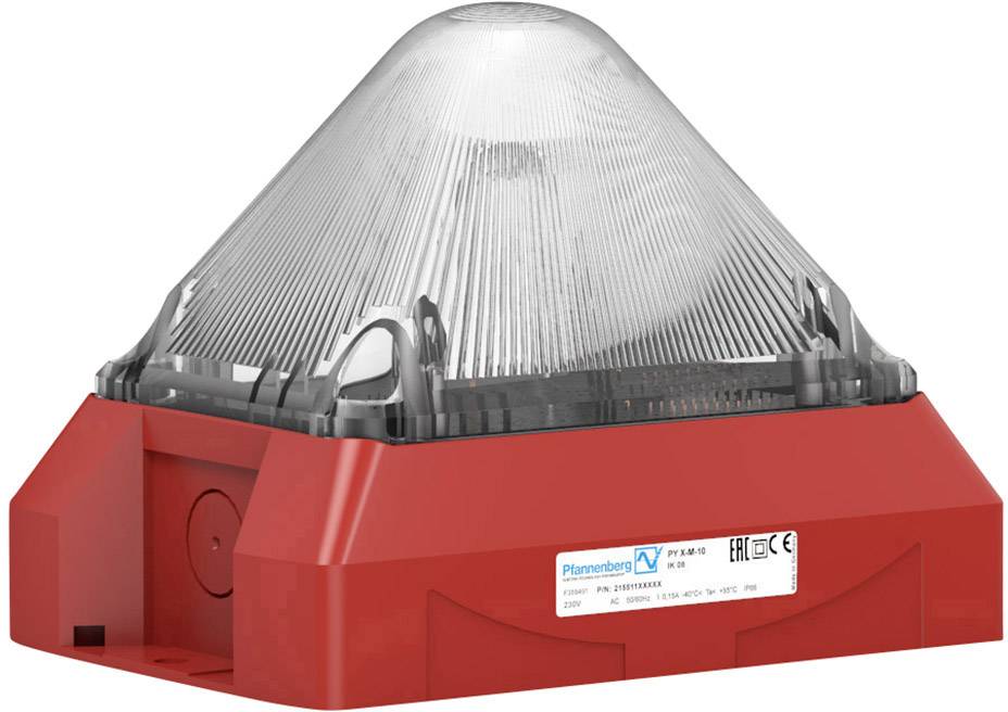 Pfannenberg PY X-M-10-SSM 24VDC CL RAL3000 treperava lampica providna