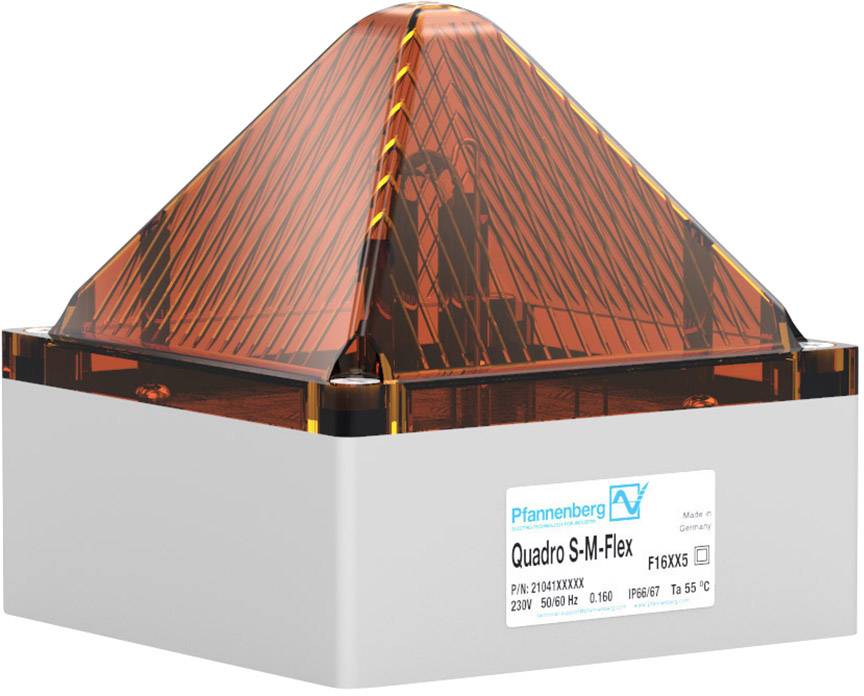 Pfannenberg QUADRO S-M-FLEX 230 AC AM treperava lampica narandžasta