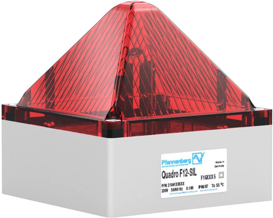 Pfannenberg QUADRO F12-SIL 230 AC RD treperava lampica crvena
