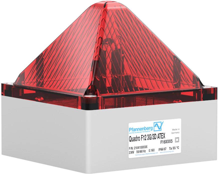 Pfannenberg QUADRO F12-3G/3D 230 AC RD treperava lampica crvena