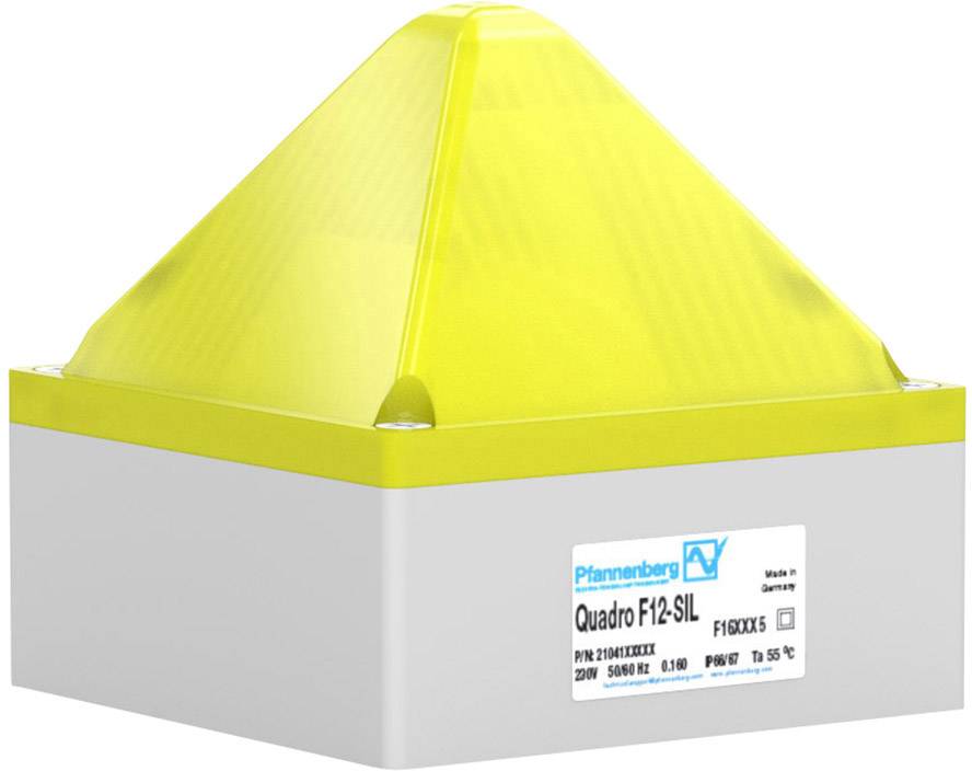 Pfannenberg QUADRO F12-SIL 230 AC YE treperava lampica žuta