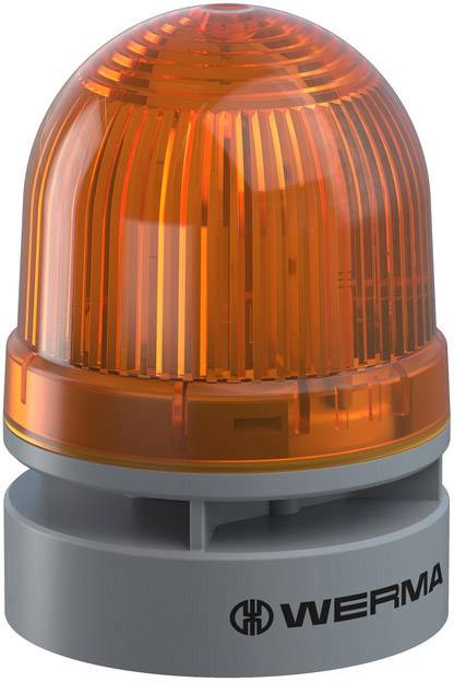 Werma Signaltechnik Mini TwinLIGHT Combi 12VAC/DC YE upozoravajuća signalna lampa žuta