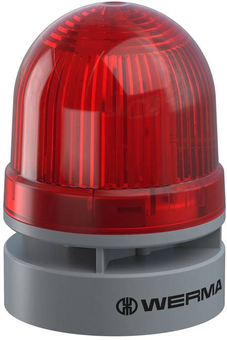Werma Signaltechnik Mini TwinLIGHT Combi 24VAC/DC RD upozoravajuća signalna lampa crvena