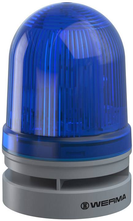 Werma Signaltechnik Midi TwinLIGHT Combi 115-230VAC BU upozoravajuća signalna lampa plava