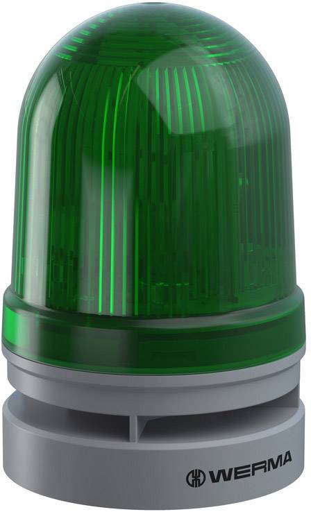 Werma Signaltechnik Midi TwinLIGHT Combi 115-230VAC GN upozoravajuća signalna lampa zelena