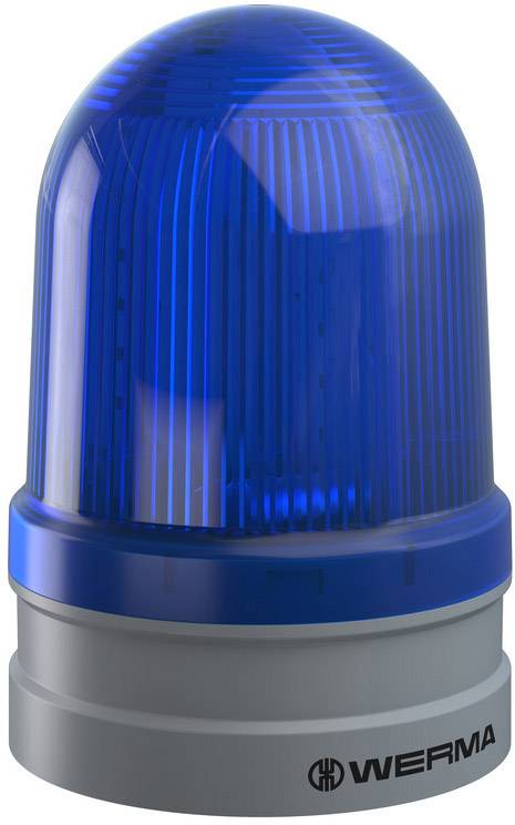 Werma Signaltechnik Maxi TwinLIGHT 12/24VAC/DC BU upozoravajuća signalna lampa plava