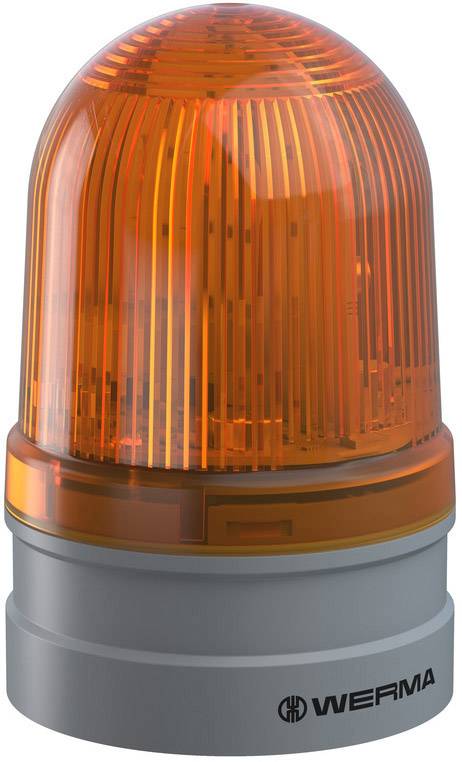 Werma Signaltechnik Midi TwinFLASH 115-230VAC YE upozoravajuća signalna lampa žuta