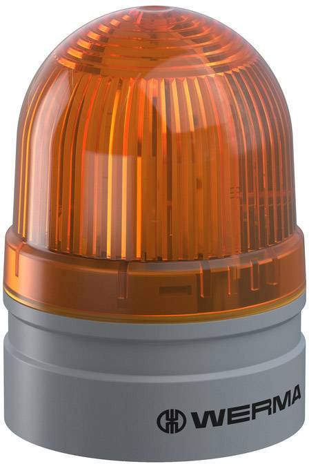 Werma Signaltechnik Mini TwinFLASH 24VAC/DC YE upozoravajuća signalna lampa žuta