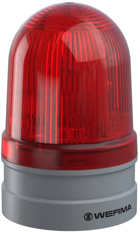 Werma Signaltechnik Midi TwinFLASH 12/24VAC/DC RD upozoravajuća signalna lampa crvena