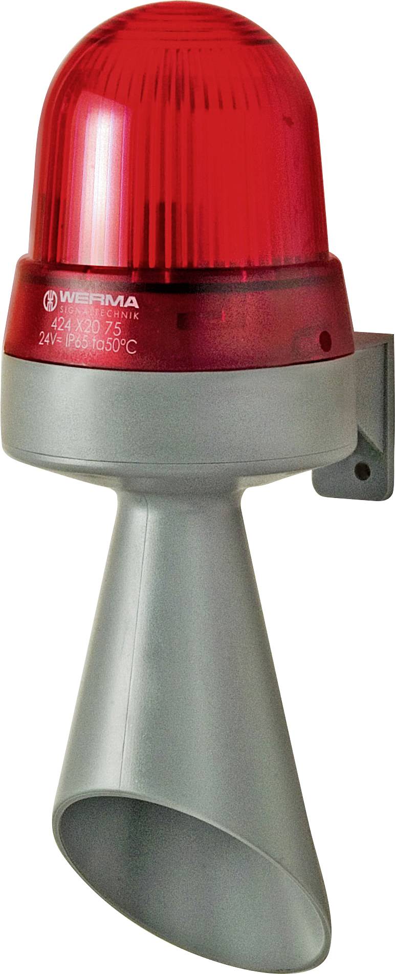 Werma Signaltechnik kombinovani signalni predajnik crvena