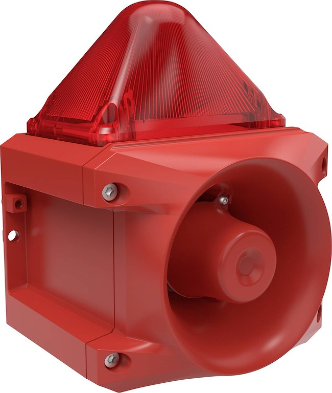 Pfannenberg PRO X 10 10-60V DC RD kombinovani signalni predajnik crvena