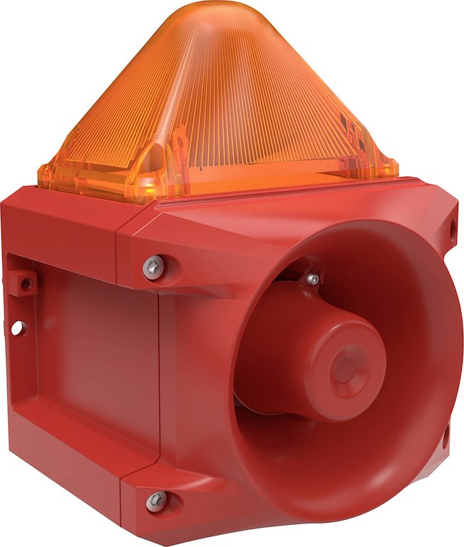Pfannenberg PRO X 10 230V AC AM kombinovani signalni predajnik crvena