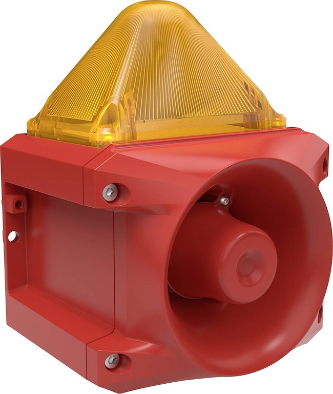 Pfannenberg PRO X 10 230V AC YE kombinovani signalni predajnik crvena